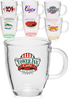Personalized Glass Coffee Mugs & Cups | DiscountMugs