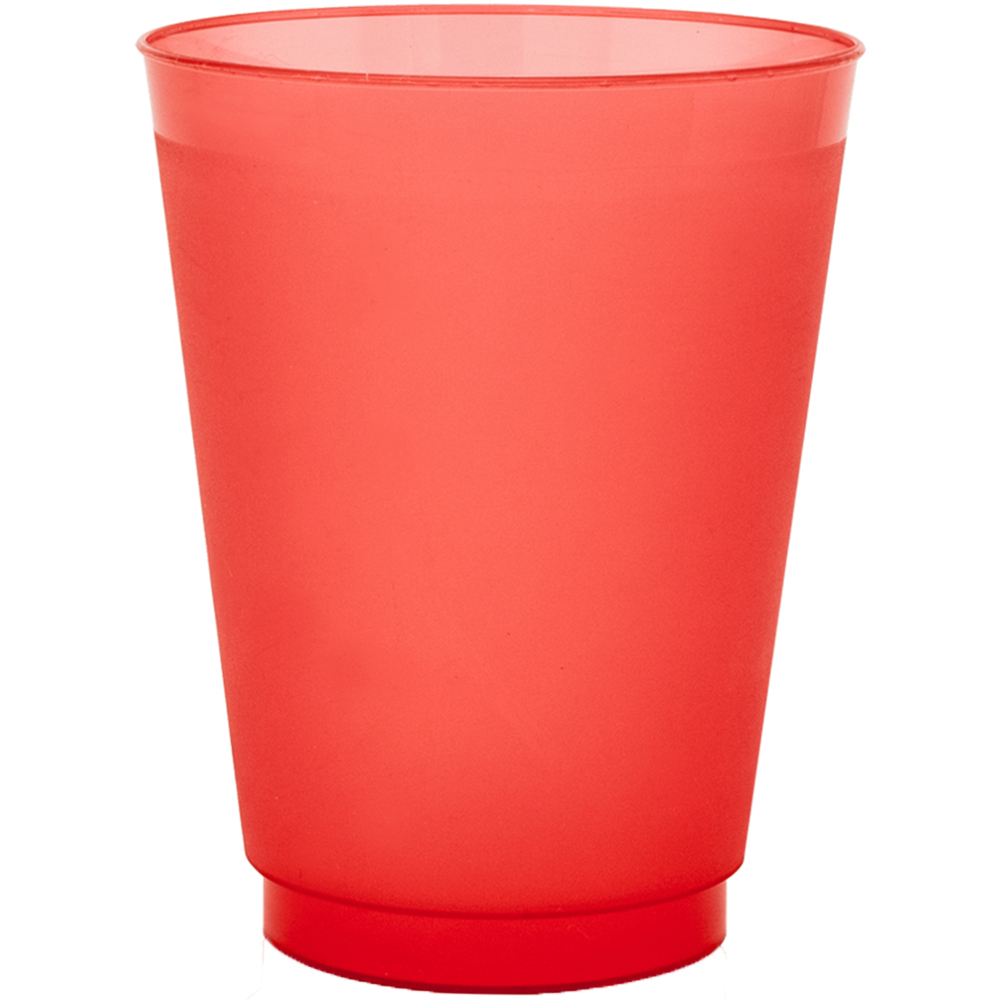 Custom 16 oz. Frost Flex Frosted Plastic Stadium Cups | FF16 - DiscountMugs